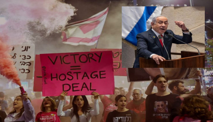 Netanyahu visits Gaza border, announces $5million for every Israeli hostage