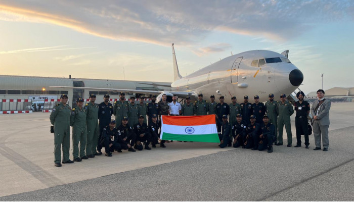 Indian Navy’s P-8I Aircraft makes historic European deployment for ...